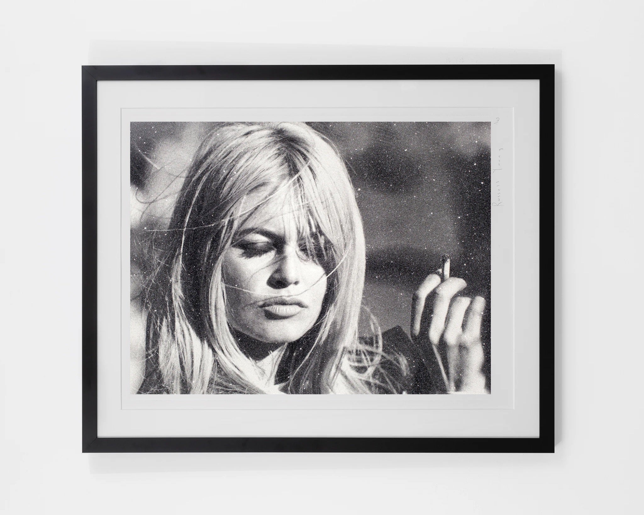 "Bardot Thunder on Paper" by Russell Young – Art Angels